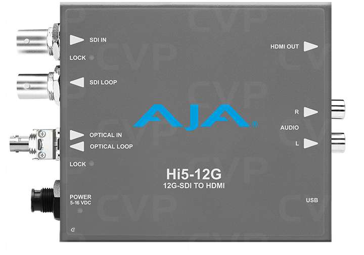 Buy - AJA HI5-12G-R-ST 12G-SDI to HDMI 2.0 (HI5-12G-R-ST)