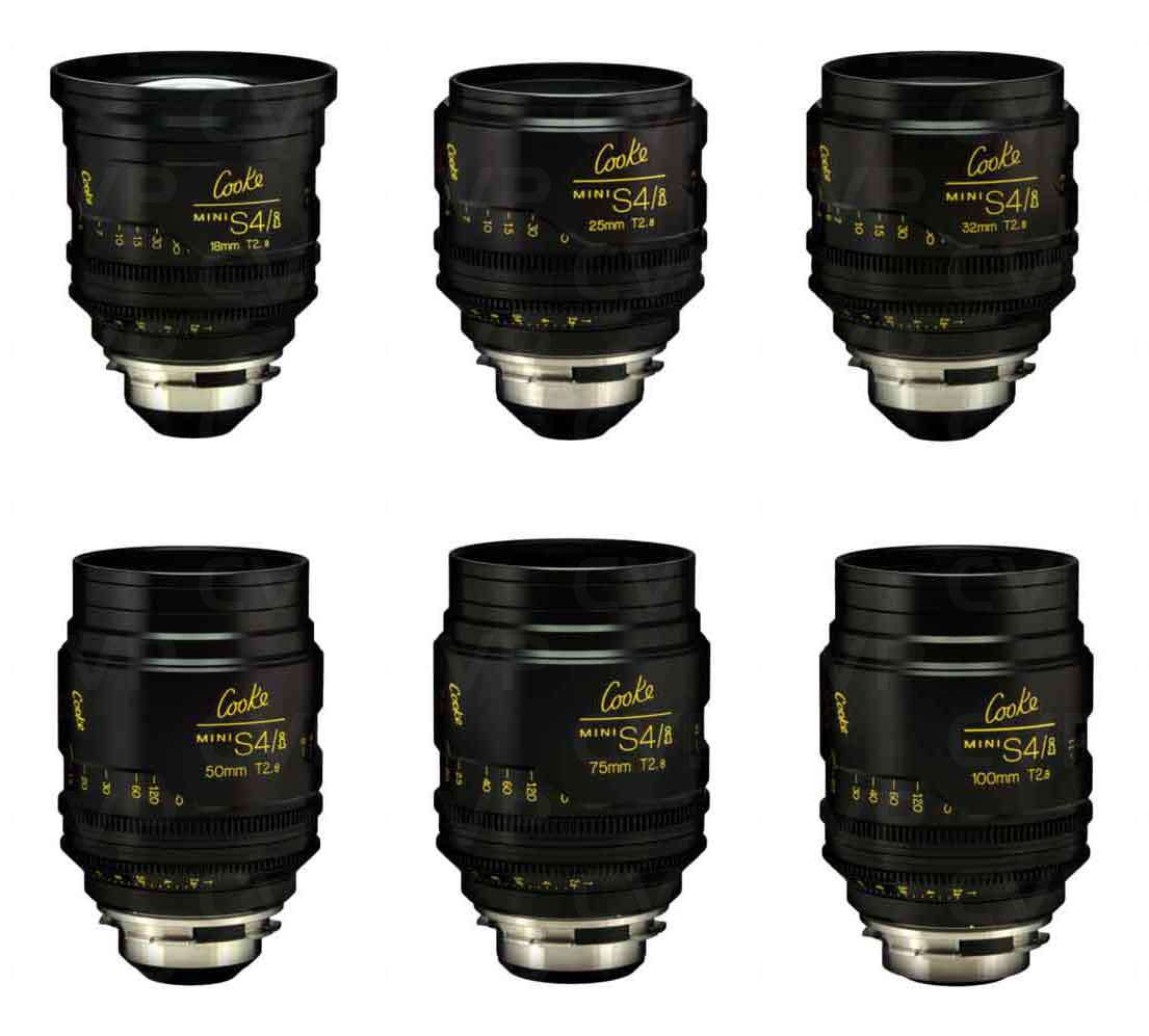 Buy - Cooke Mini S4i T2.8 6 Lens Set - MFT (MINI-4SI-SET6-MFT-FEET)