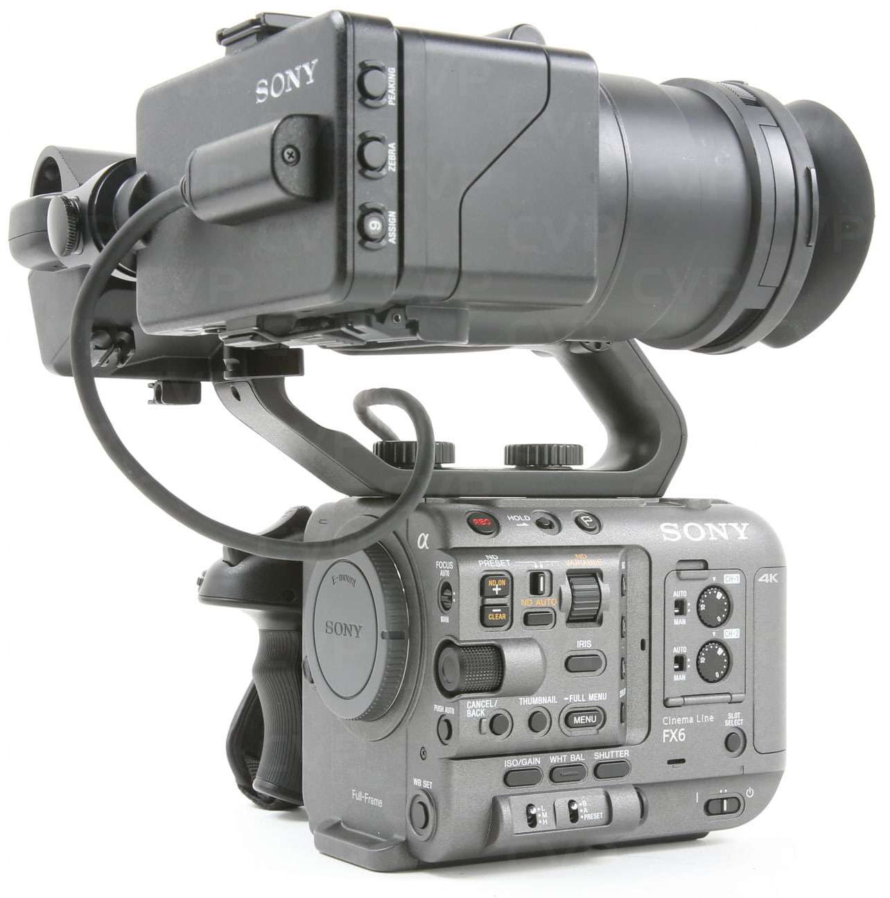 Buy - Used Sony FX6 Full-Frame Cinema Camera W/ FX6VF-MOD-KIT | CVP