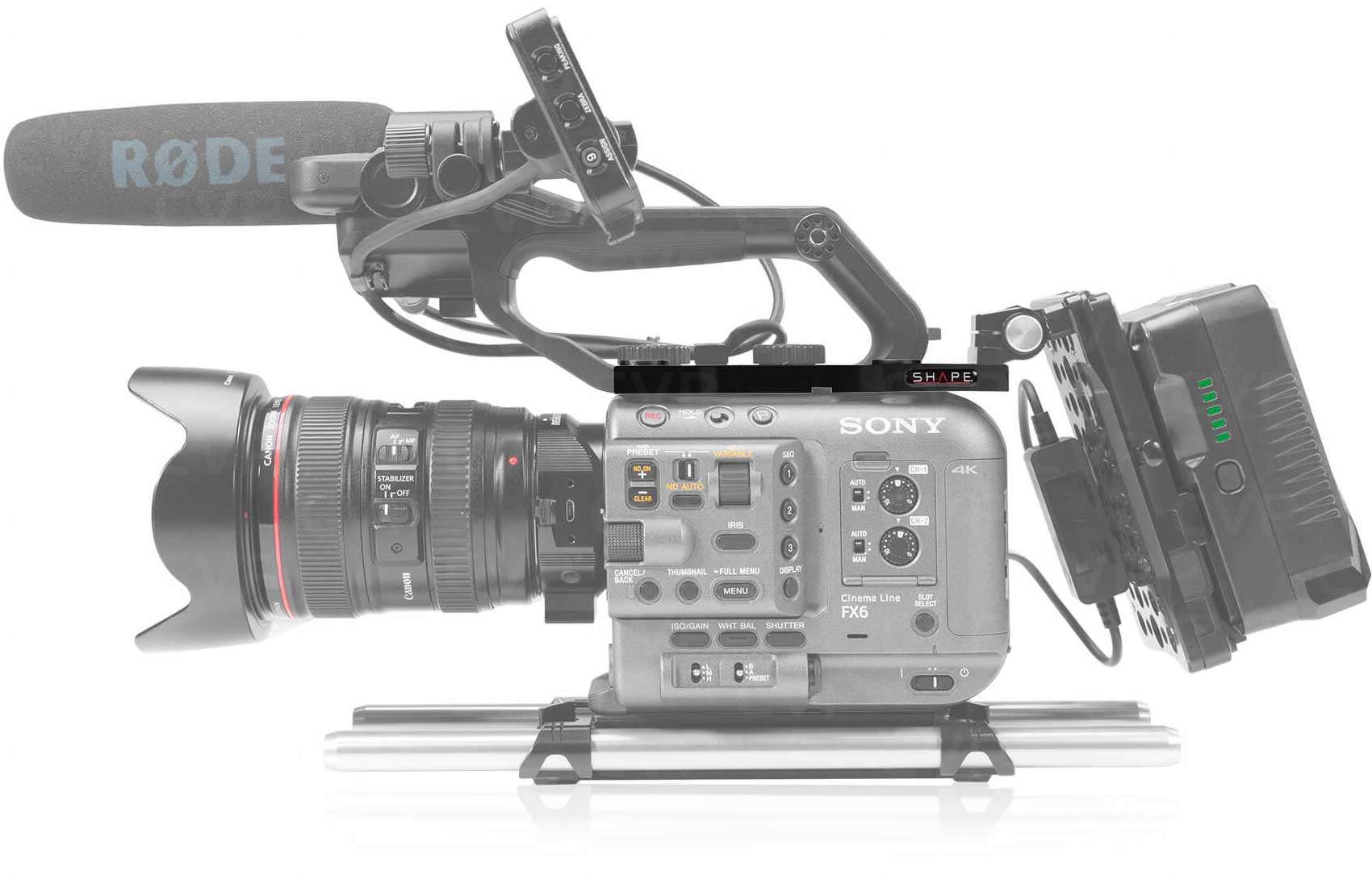 Buy - Ex-Showroom SHAPE FX6TP Sony FX6 Top Plate (FX6TP)