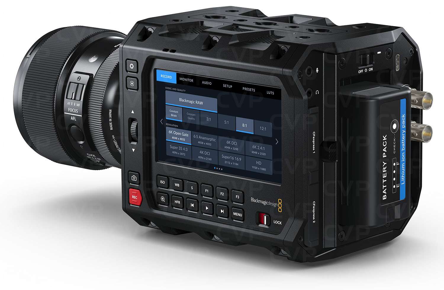 Blackmagic Pyxis 6K PL Mount | CVP