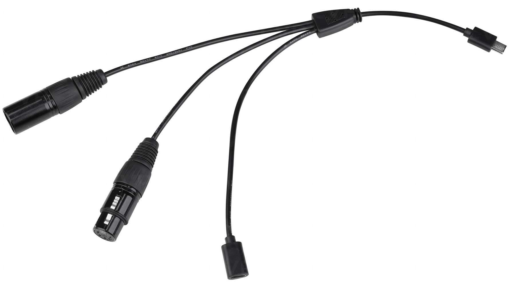 Buy - Nanlite DMX Splitter Cable Type-C (CB-DMX-USBC-1/3)