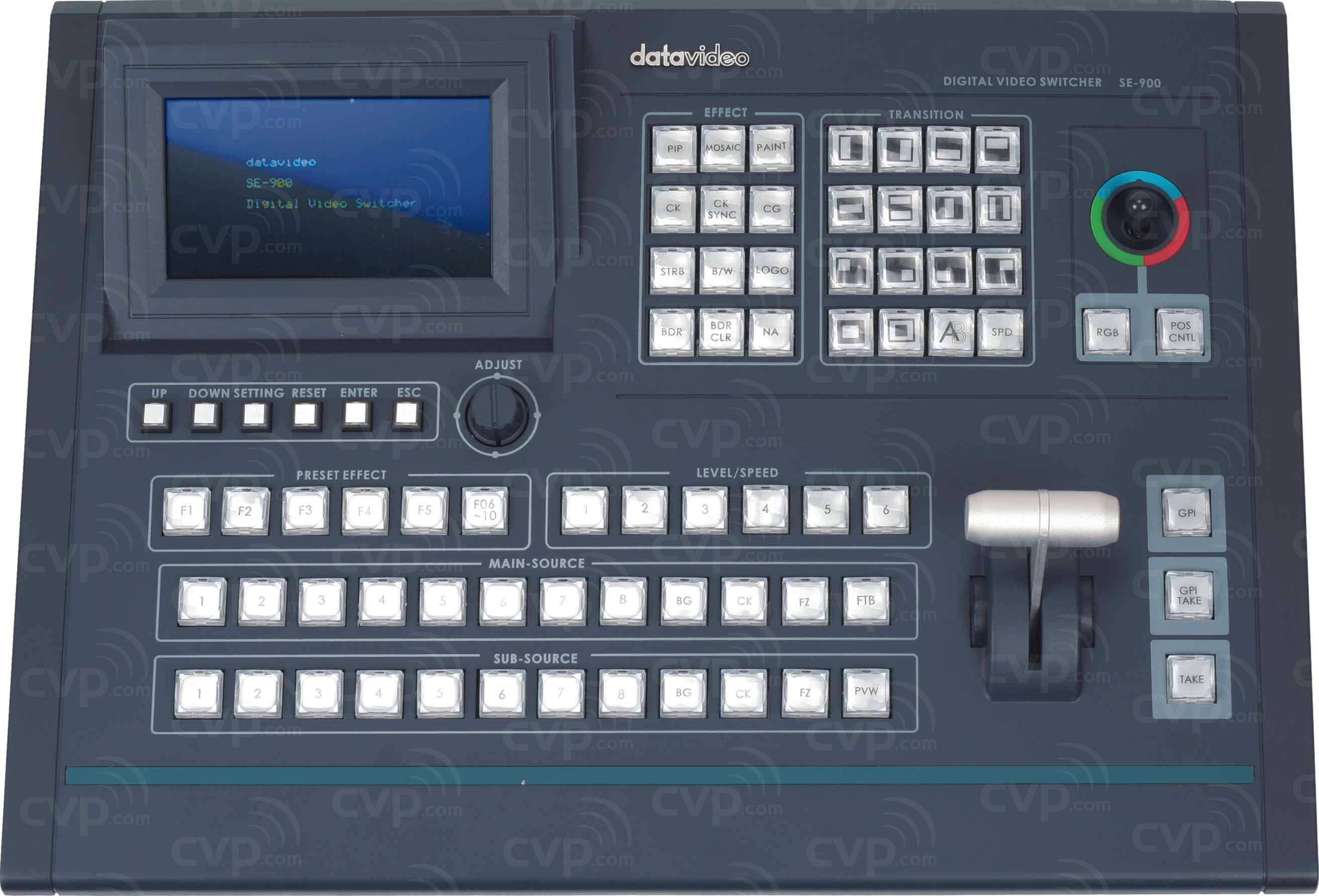 Buy - Datavideo SE-900 8 Channel Mixer/Switcher (DATA-SE900)