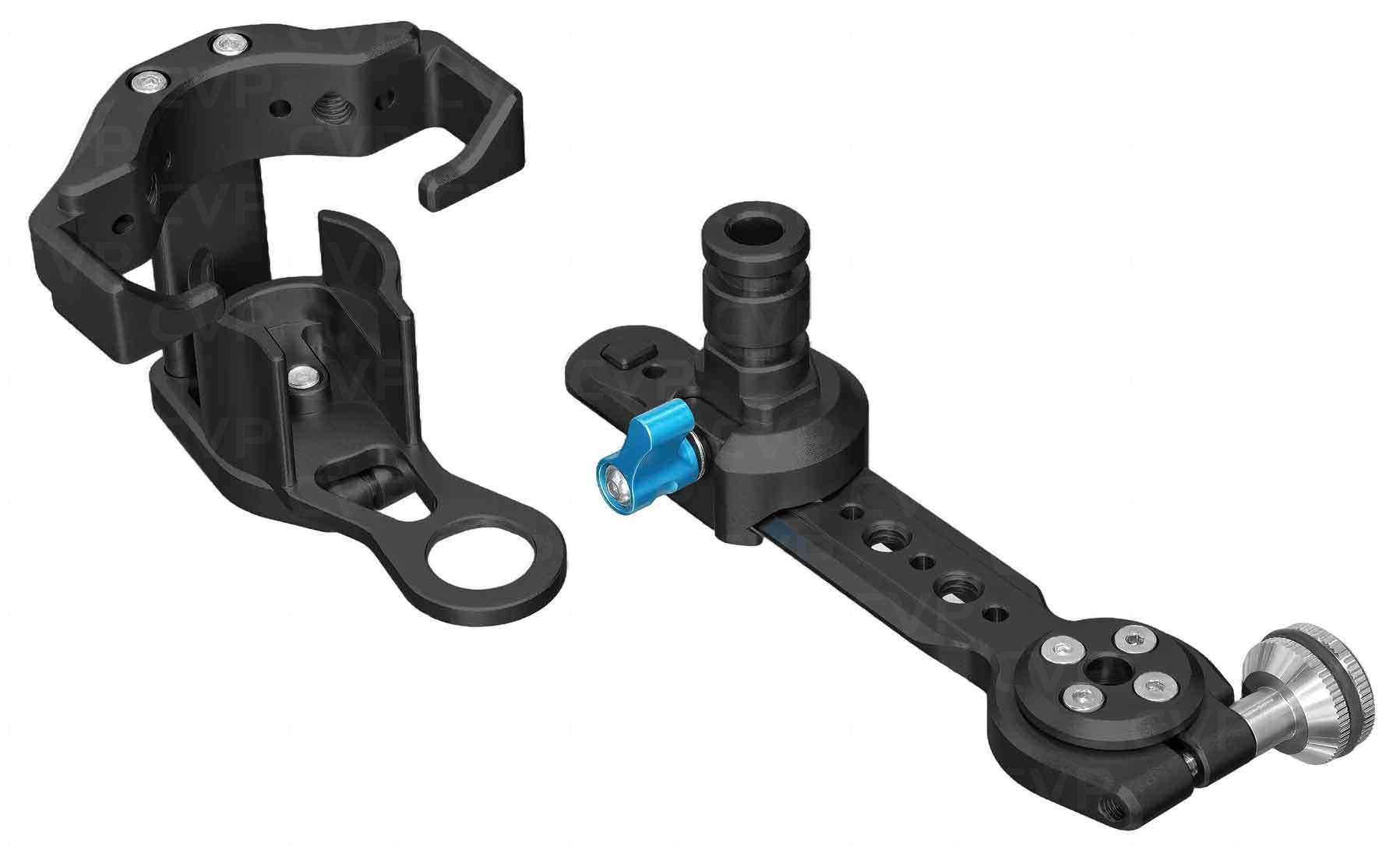 Buy - Kondor Blue Sony FX6 LCD Clamp - Black (KONSFX6EVFBK)