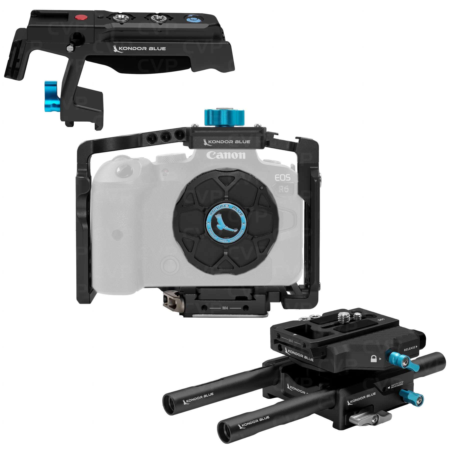 Buy - Kondor Blue Canon R5 ARCA Base Rig - MKII (KONCANONBRBK)