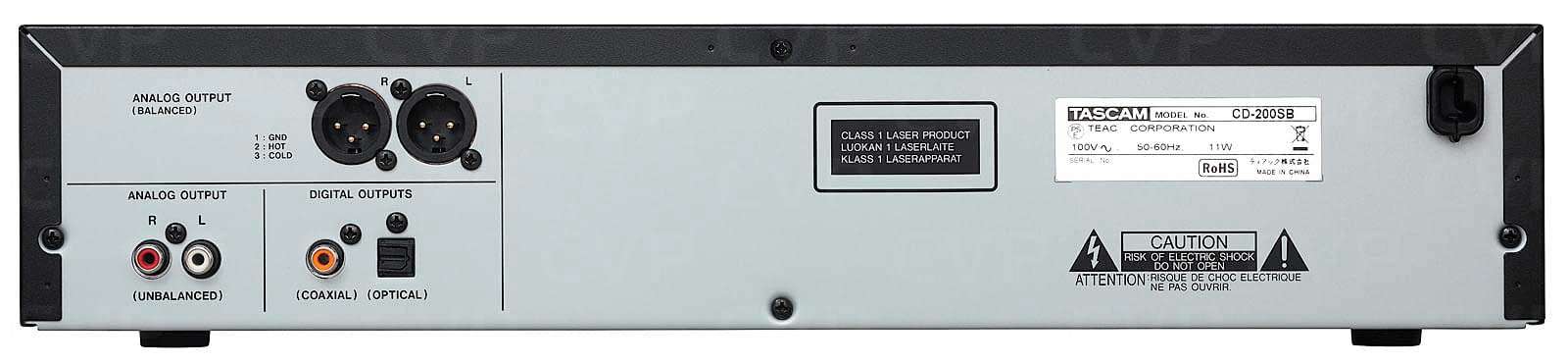 Buy - Tascam CD-200SB Rack CD Player (CD-200SB)