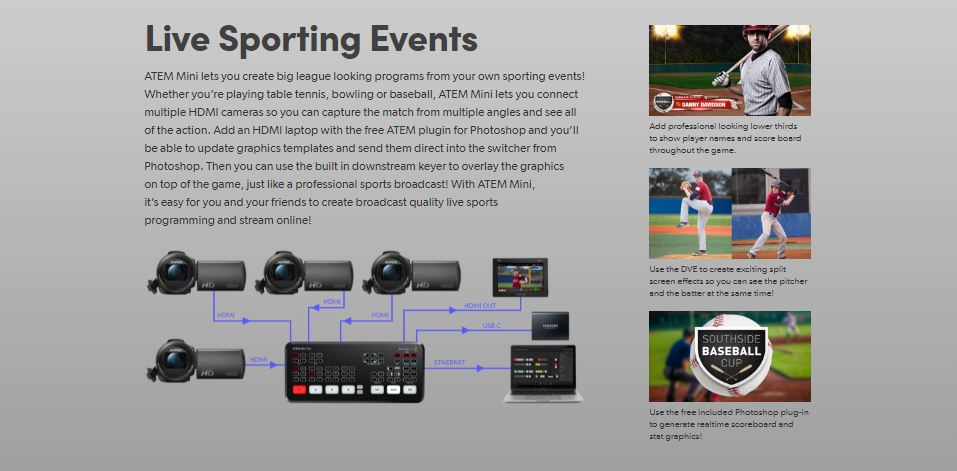 Blackmagic ATEM Mini PRO | CVP