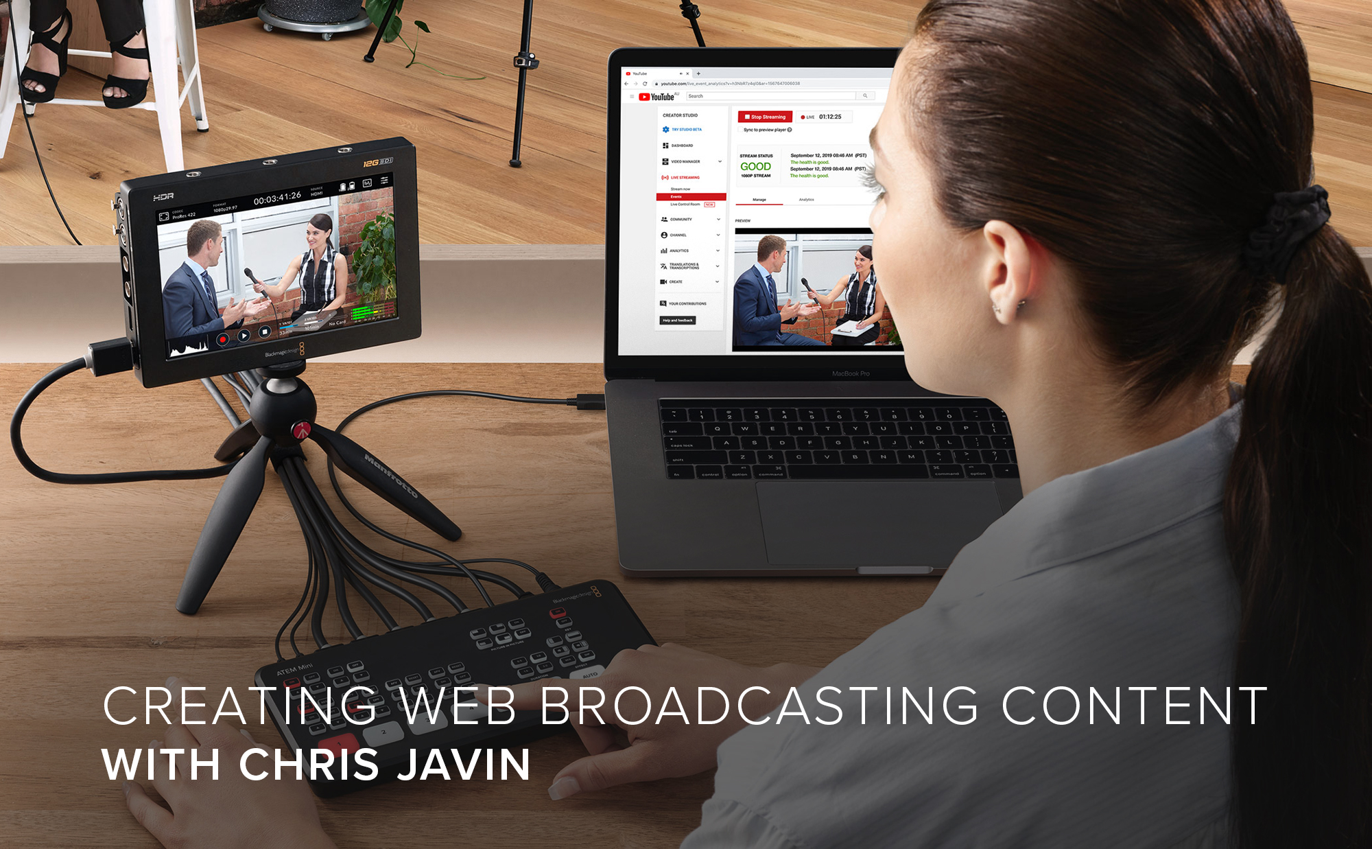 CVP.com - Creating Web Broadcasting Content with Chris Javin - Chris ...