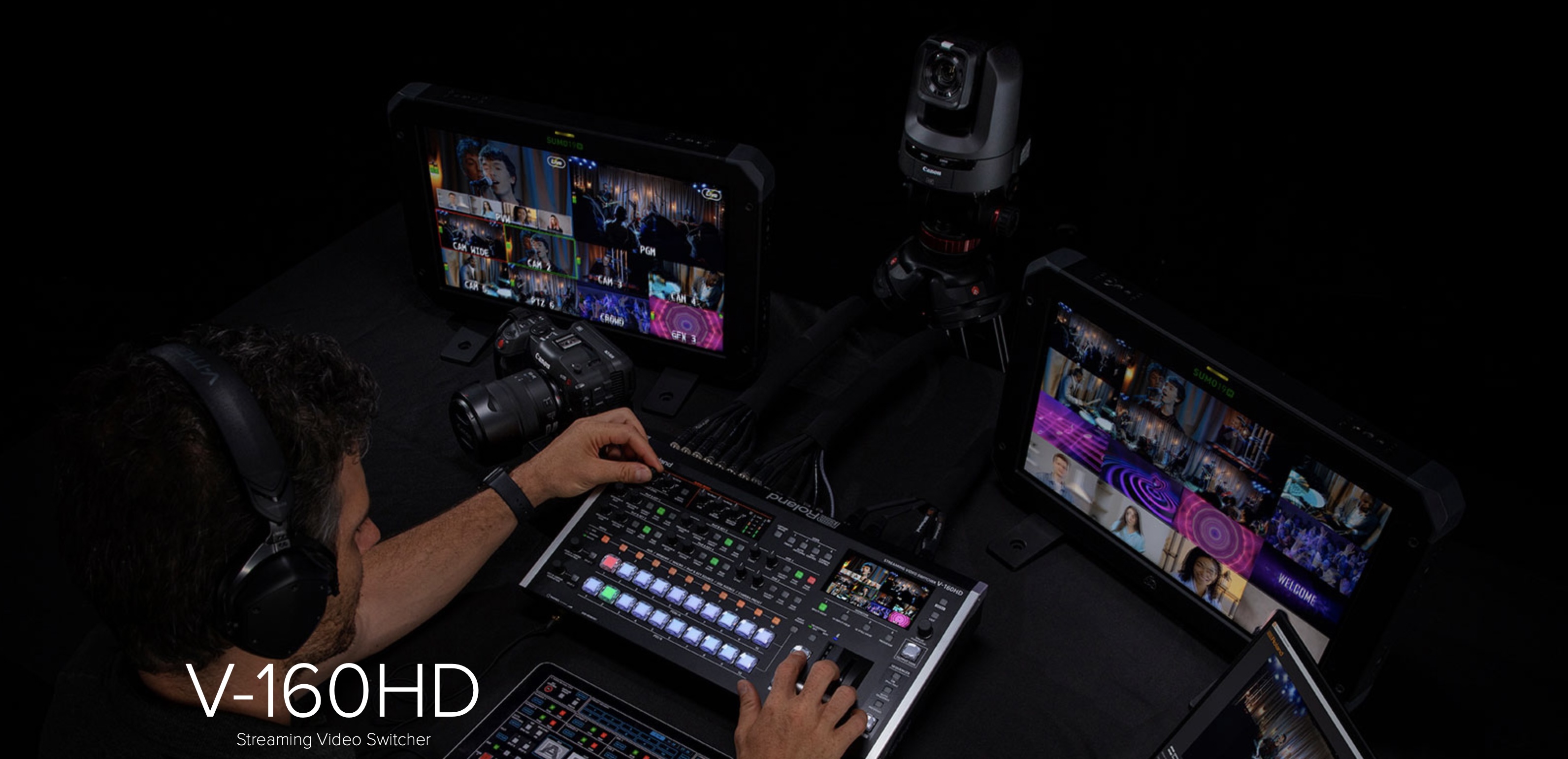 Buy - Roland V-160HD Streaming Video Switcher (V-160HD)