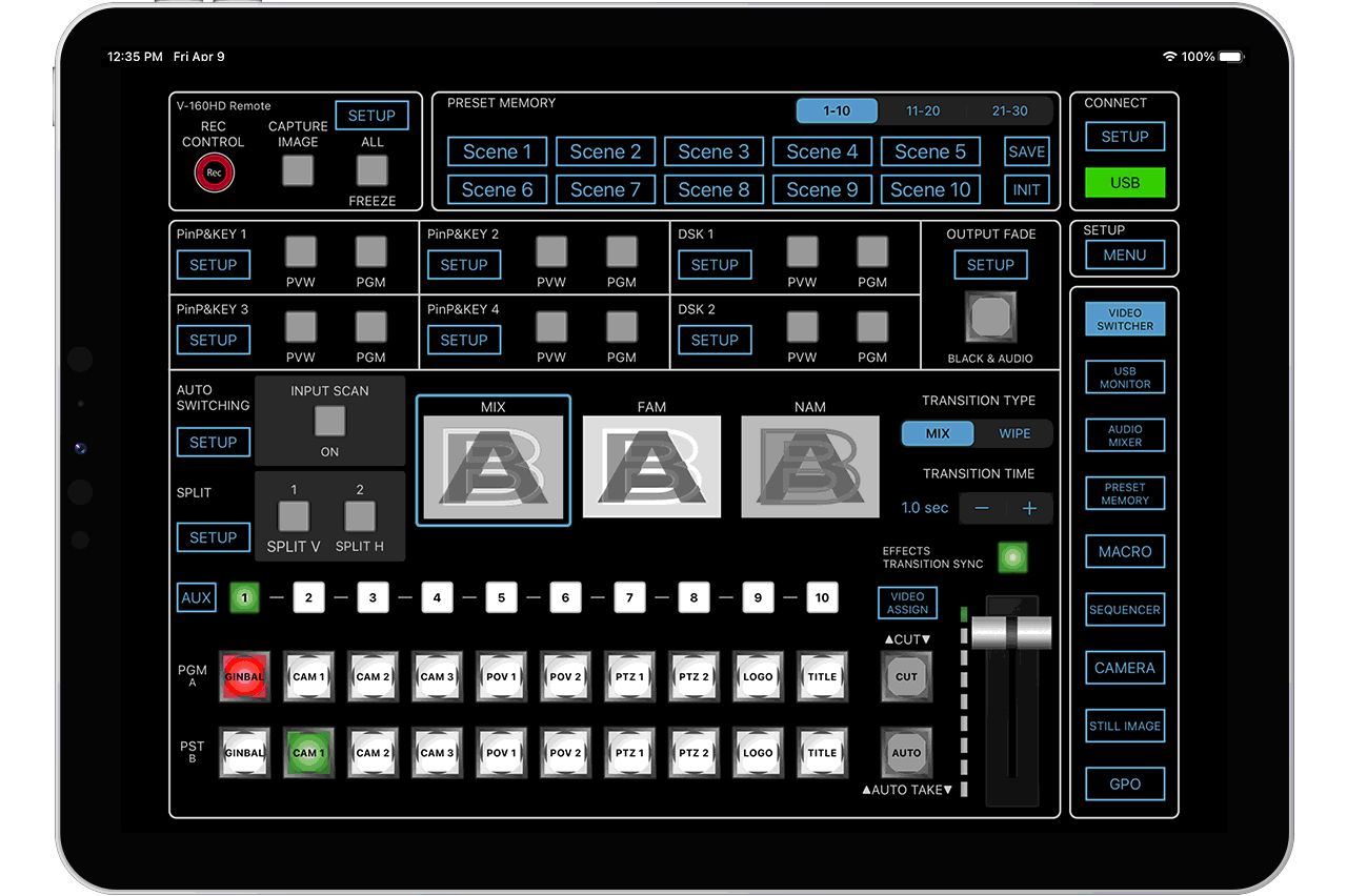 Buy - Roland V-160HD Streaming Video Switcher (V-160HD)